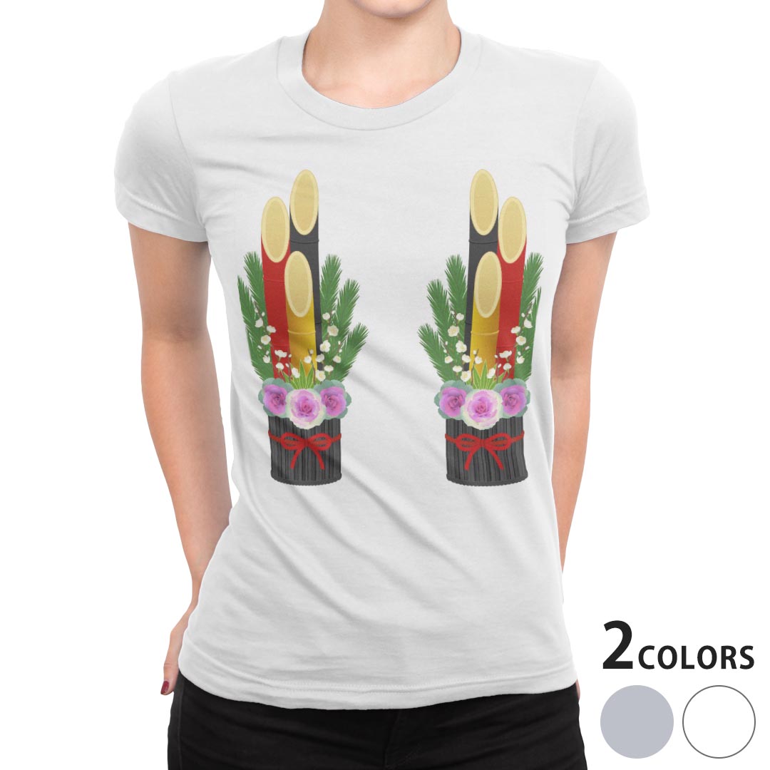 tシャツ レディース 半袖 ホワイト グレー 白　灰色 デザイン S M L XL Tシャツ ティーシャツ T shirt上記で使用したデザインTシャツはこちら▼女性用半袖Tシャツ　ホワイト・グレー全デザインはこちらから▼ ▼女性用半袖Tシ...