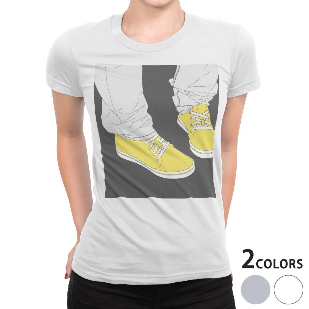 tシャツ レディース 半袖 ホワイト グレー 白　灰色 デザイン S M L XL Tシャツ ティーシャツ T shirt上記で使用したデザインTシャツはこちら▼女性用半袖Tシャツ　ホワイト・グレー全デザインはこちらから▼ ▼女性用半袖Tシ...