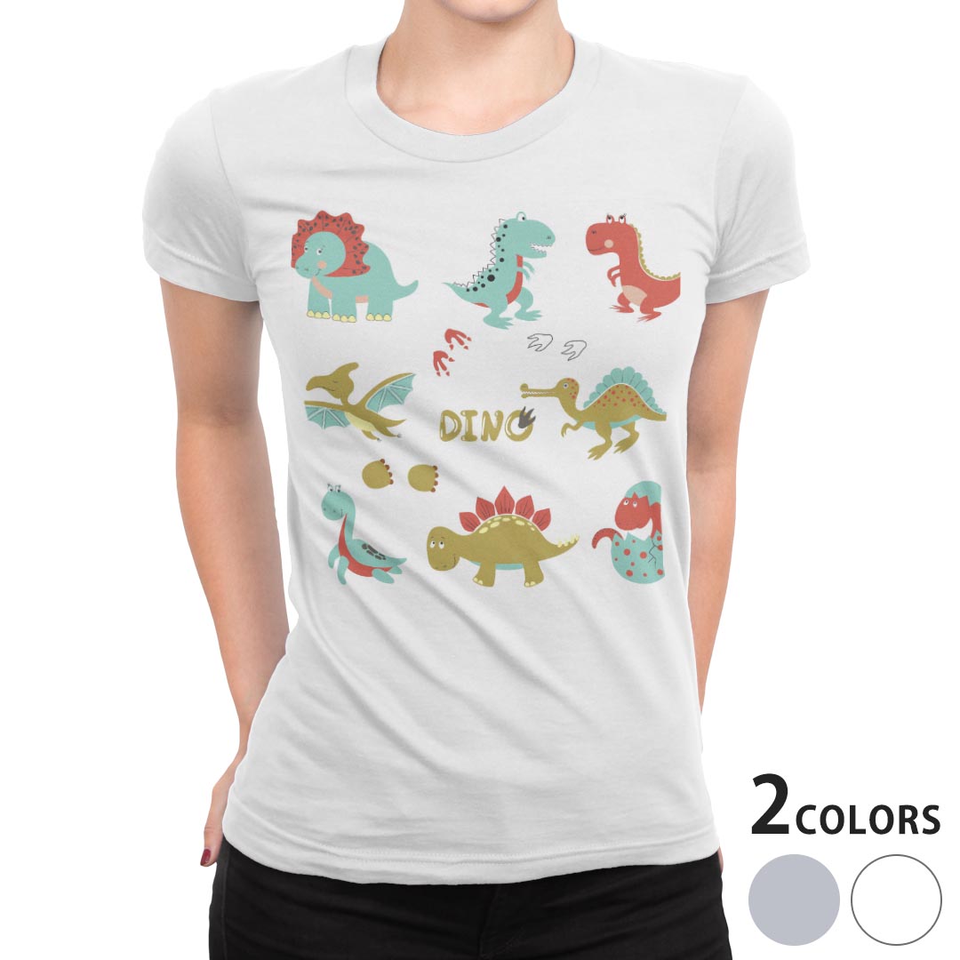 tシャツ レディース 半袖 ホワイト グレー 白　灰色 デザイン S M L XL Tシャツ ティーシャツ T shirt上記で使用したデザインTシャツはこちら▼女性用半袖Tシャツ　ホワイト・グレー全デザインはこちらから▼ ▼女性用半袖Tシ...