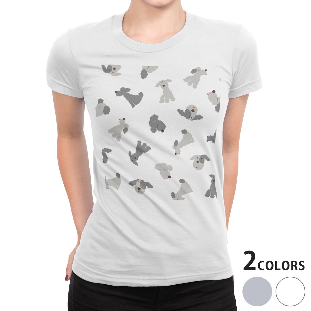 tシャツ レディース 半袖 ホワイト グレー 白　灰色 デザイン S M L XL Tシャツ ティーシャツ T shirt上記で使用したデザインTシャツはこちら▼女性用半袖Tシャツ　ホワイト・グレー全デザインはこちらから▼ ▼女性用半袖Tシ...