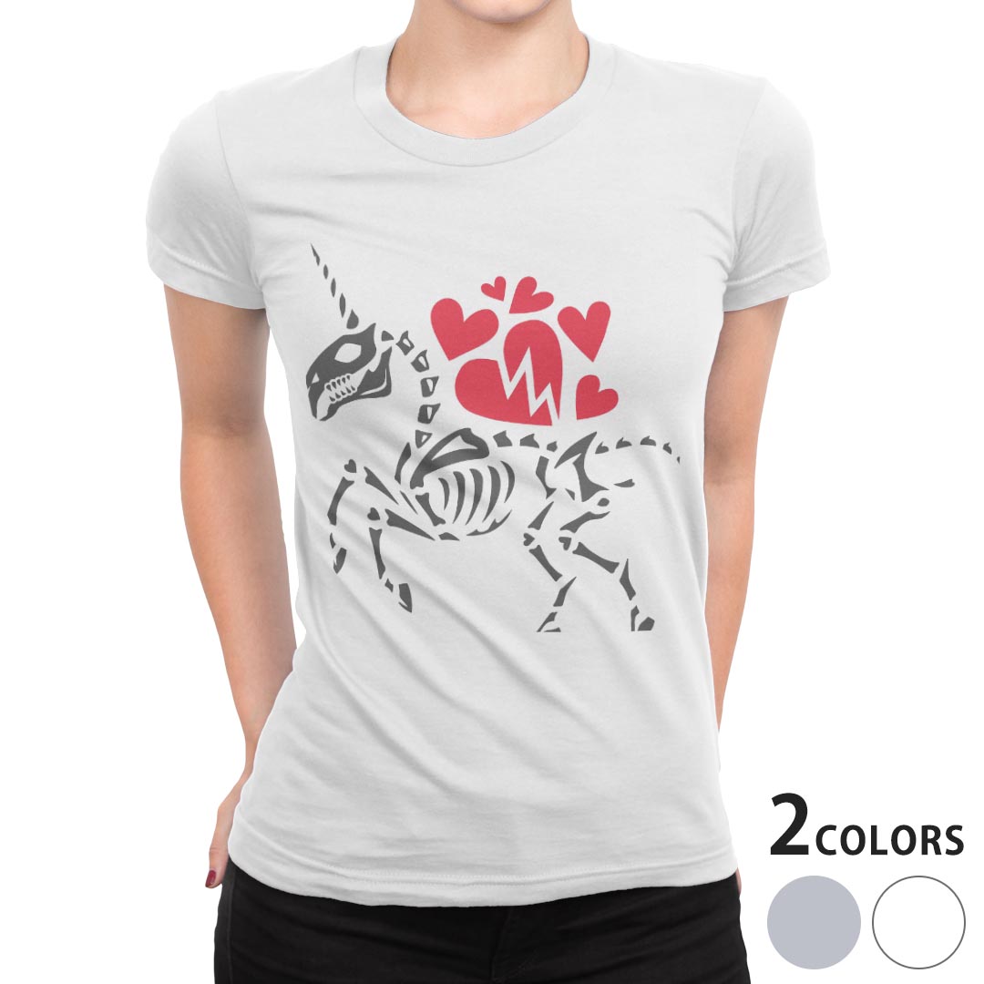 tシャツ レディース 半袖 ホワイト グレー 白　灰色 デザイン S M L XL Tシャツ ティーシャツ T shirt上記で使用したデザインTシャツはこちら▼女性用半袖Tシャツ　ホワイト・グレー全デザインはこちらから▼ ▼女性用半袖Tシ...