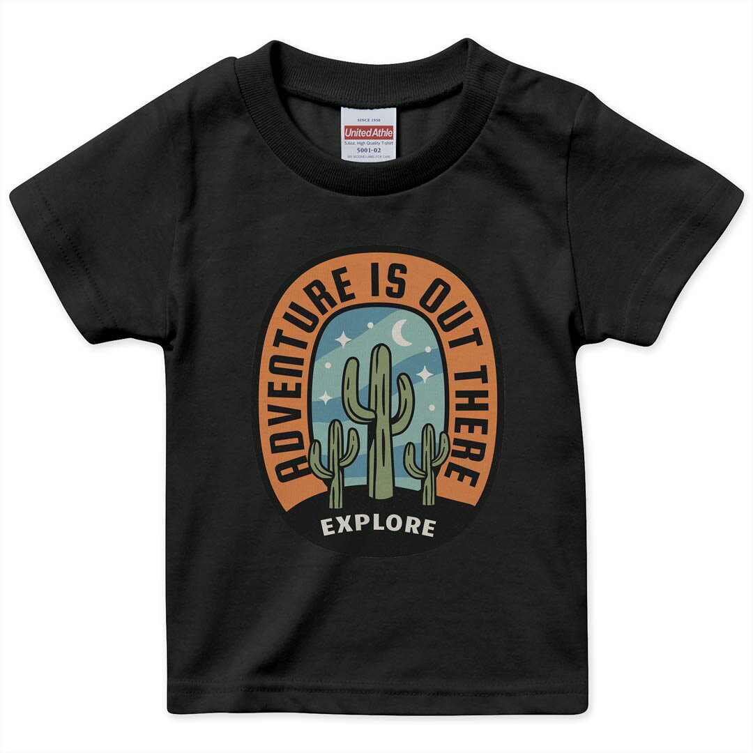 tシャツ キッズ 半袖 黒地 ブラック デザイン 90 100 110 120 130 140 150 Tシャツ ティーシャツ T shirt 上記で使用したデザインTシャツはこちら▼キッズ用Tシャツ　ブラック全デザインはこちらから▼ ▼キ...