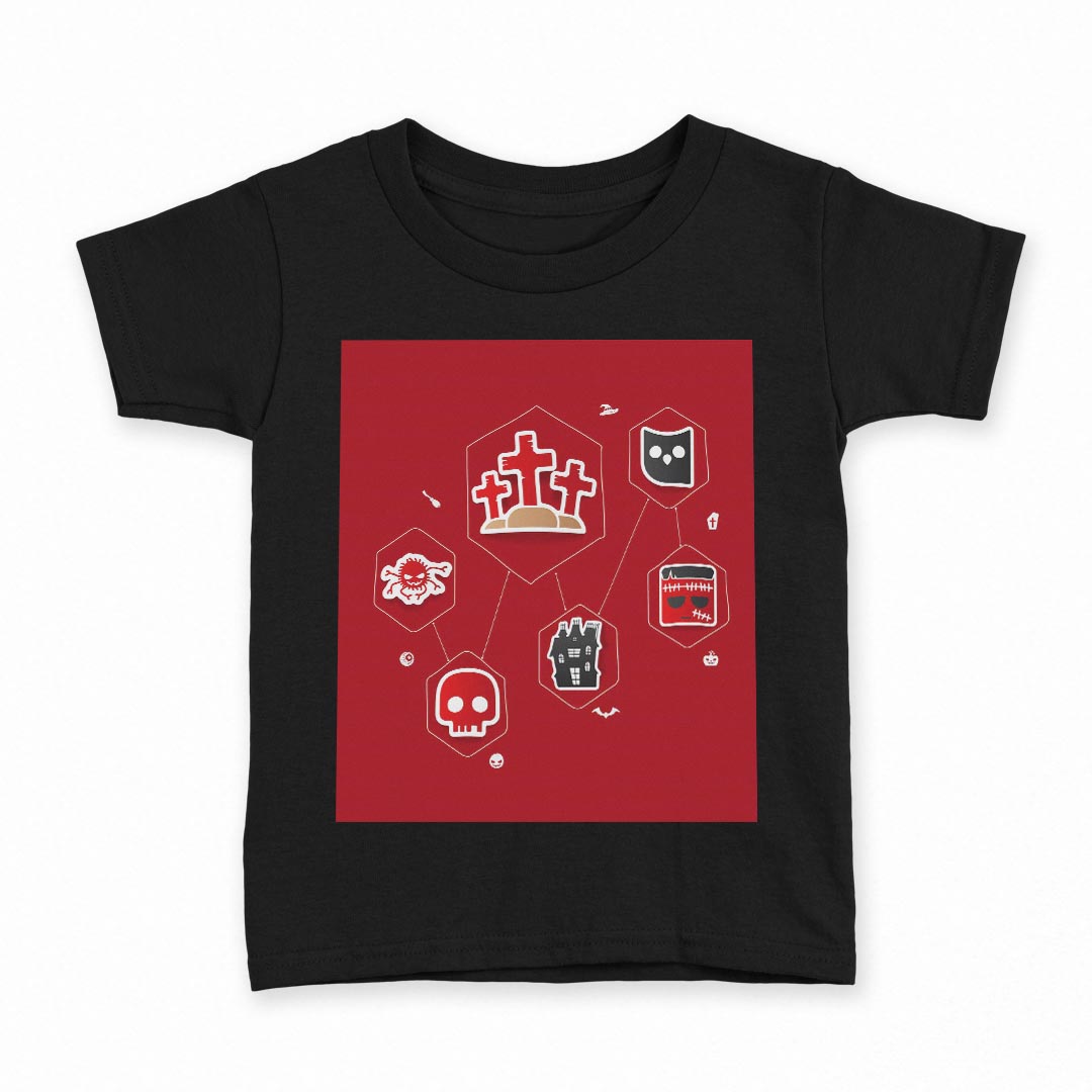 tシャツ キッズ 半袖 黒地 ブラック デザイン 90 100 110 120 130 140 150 Tシャツ ティーシャツ T shirt 上記で使用したデザインTシャツはこちら▼キッズ用Tシャツ　ブラック全デザインはこちらから▼ ▼キ...
