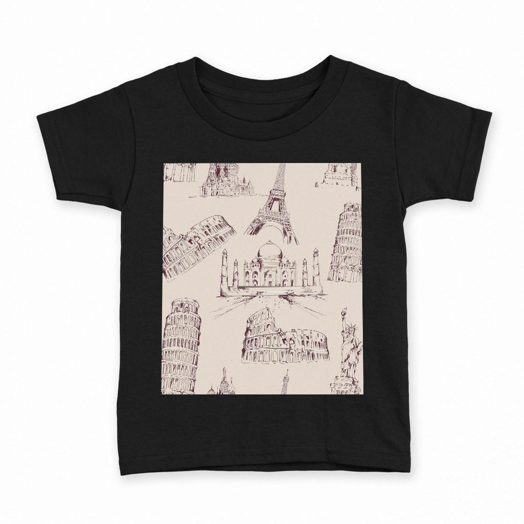 tシャツ キッズ 半袖 黒地 ブラック デザイン 90 100 110 120 130 140 150 Tシャツ ティーシャツ T shirt 上記で使用したデザインTシャツはこちら▼キッズ用Tシャツ　ブラック全デザインはこちらから▼ ▼キ...