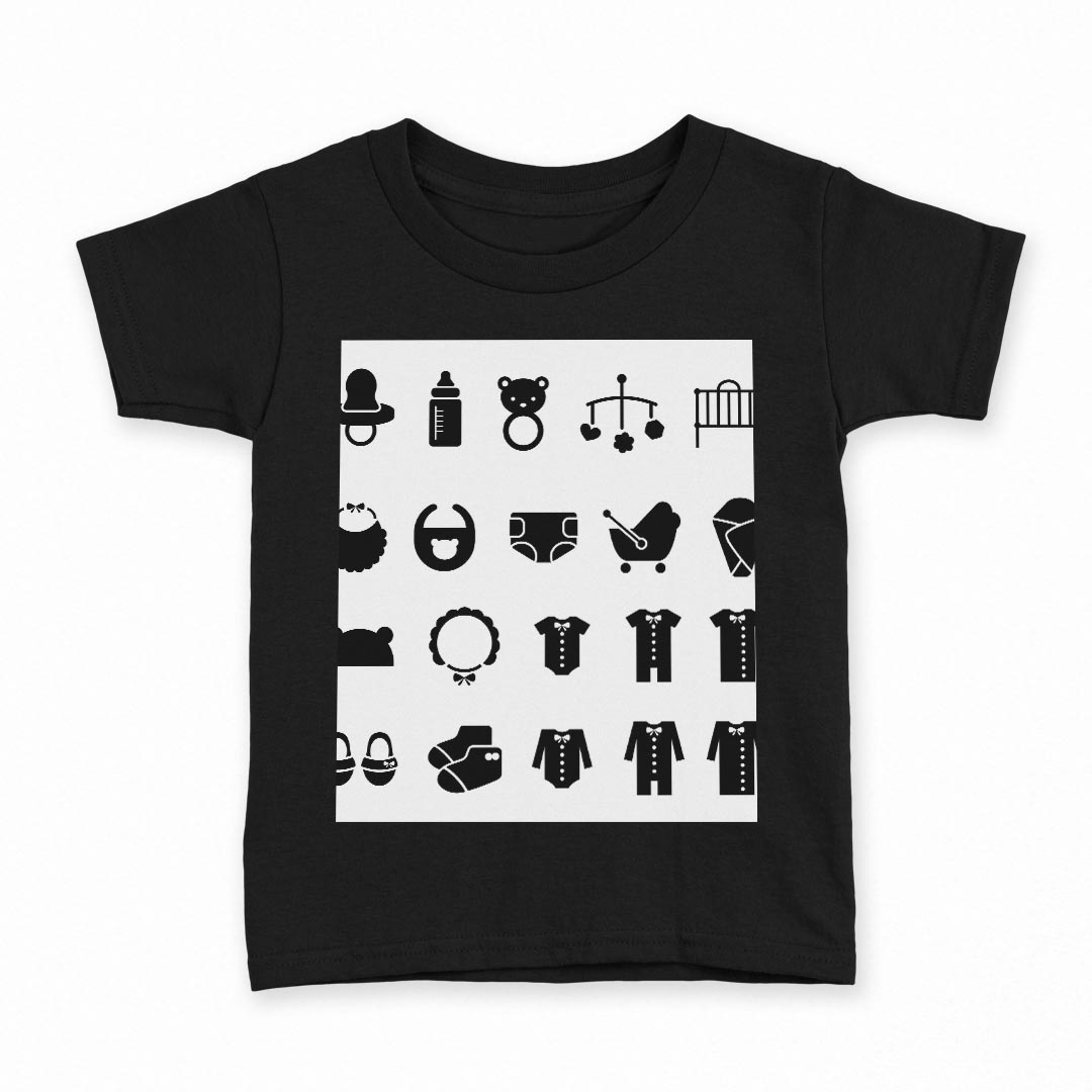 tシャツ キッズ 半袖 黒地 ブラック デザイン 90 100 110 120 130 140 150 Tシャツ ティーシャツ T shirt 上記で使用したデザインTシャツはこちら▼キッズ用Tシャツ　ブラック全デザインはこちらから▼ ▼キ...