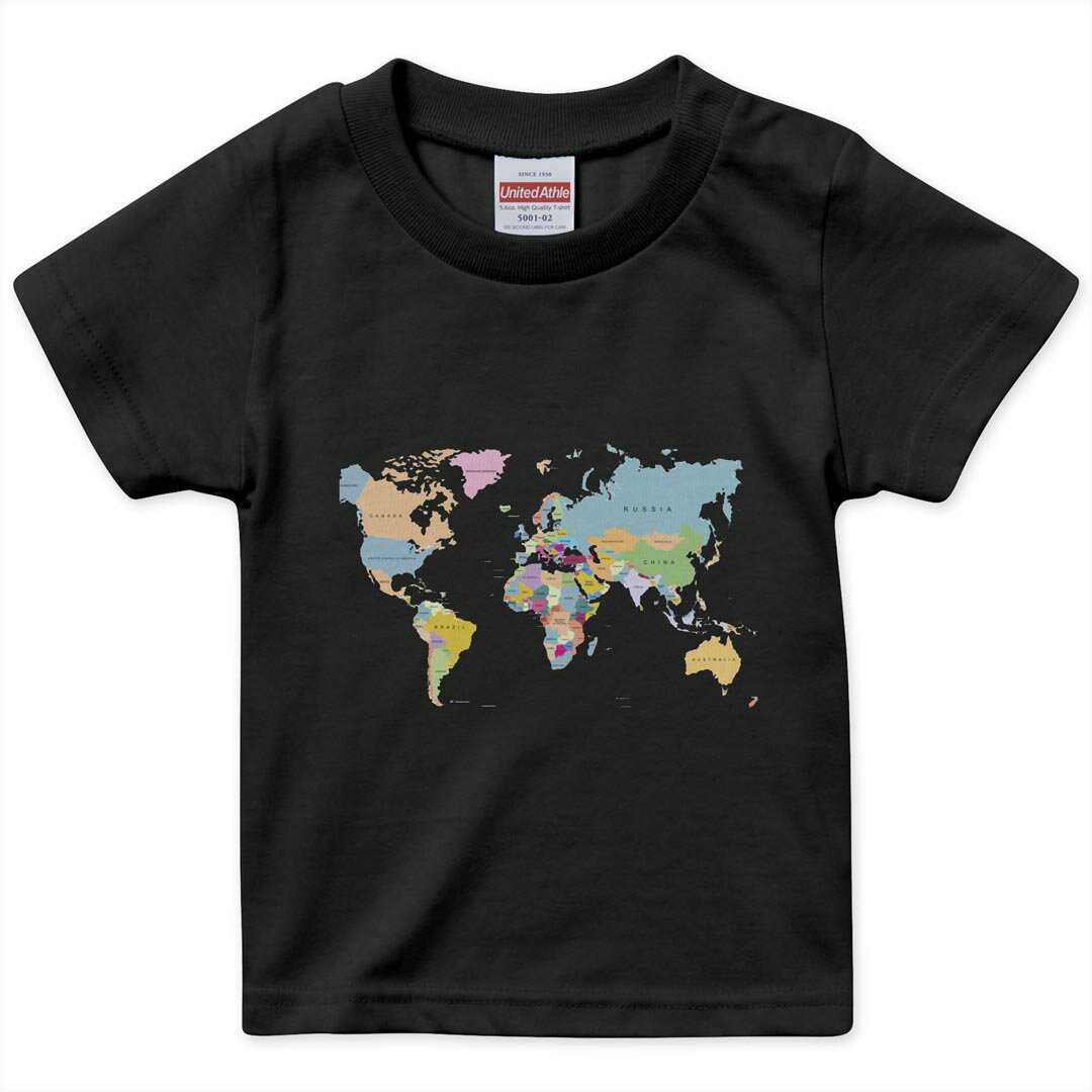 tシャツ キッズ 半袖 黒地 ブラック デザイン 90 100 110 120 130 140 150 Tシャツ ティーシャツ T shirt 上記で使用したデザインTシャツはこちら▼キッズ用Tシャツ　ブラック全デザインはこちらから▼ ▼キ...