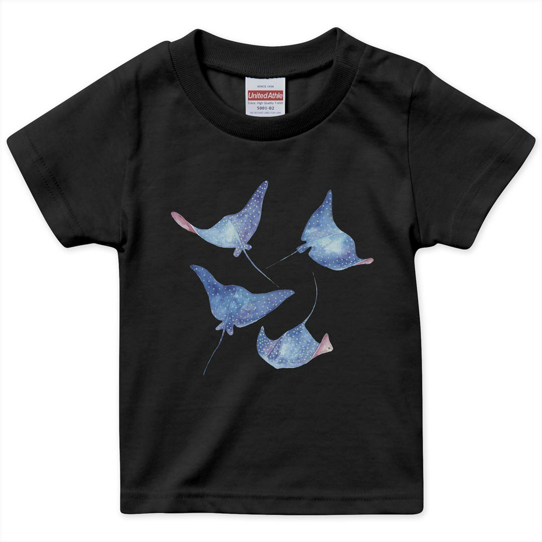 tシャツ キッズ 半袖 黒地 ブラック デザイン 90 100 110 120 130 140 150 Tシャツ ティーシャツ T shirt 上記で使用したデザインTシャツはこちら▼キッズ用Tシャツ　ブラック全デザインはこちらから▼ ▼キ...