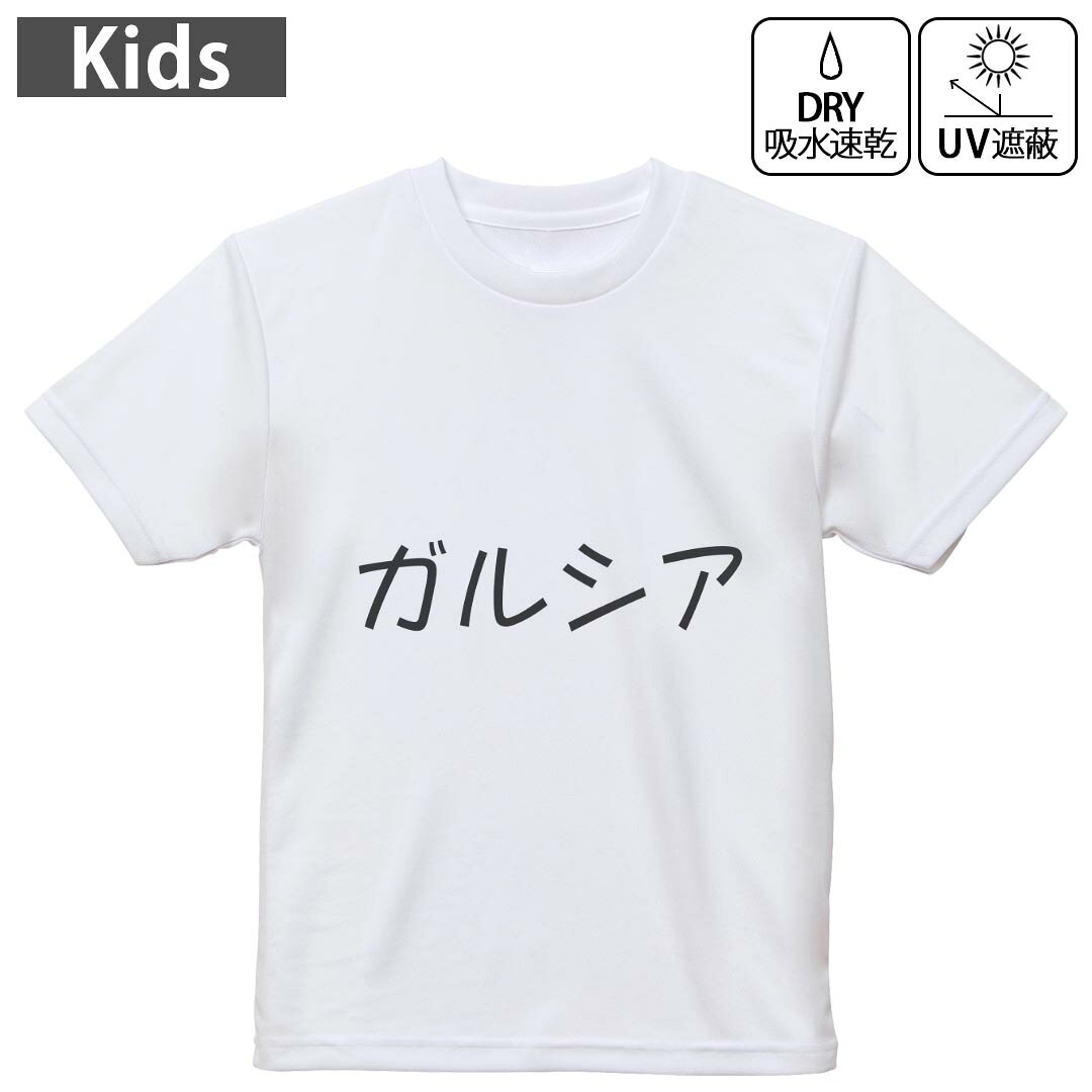 キッズ 子供 こども ドライTシャツ ホワイト 半袖 4.1オンス トレーニング スポーツ ジム 運動会 ドライアスレチック UVカット 紫外線遮蔽 吸水速乾 デザイン Tshirt シワが付きにくい 乾きやすい 120 130 140 1...