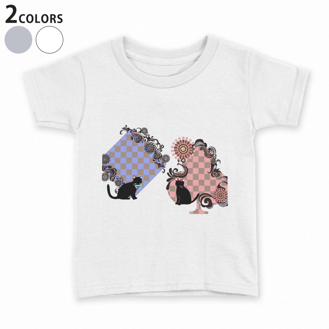 tシャツ キッズ 半袖 白地 灰色 ホワイト グレー デザイン 90 100 110 120 130 140 150 Tシャツ ティーシャツ T shirt上記で使用したデザインTシャツはこちら▼キッズ用Tシャツ　グレー・ホワイト全デザイン...