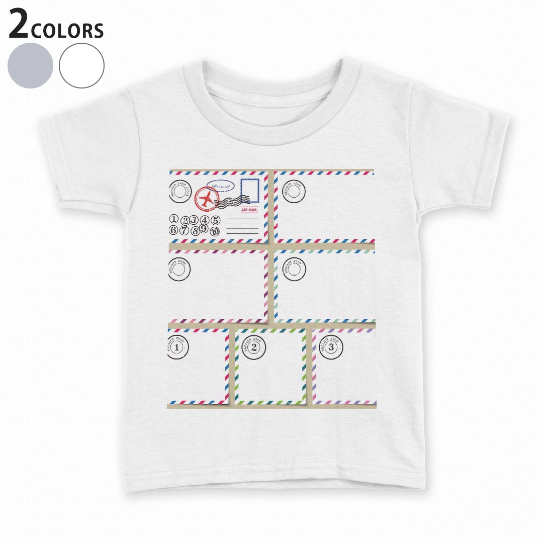 tシャツ キッズ 半袖 白地 灰色 ホワイト グレー デザイン 90 100 110 120 130 140 150 Tシャツ ティーシャツ T shirt上記で使用したデザインTシャツはこちら▼キッズ用Tシャツ　グレー・ホワイト全デザイン...