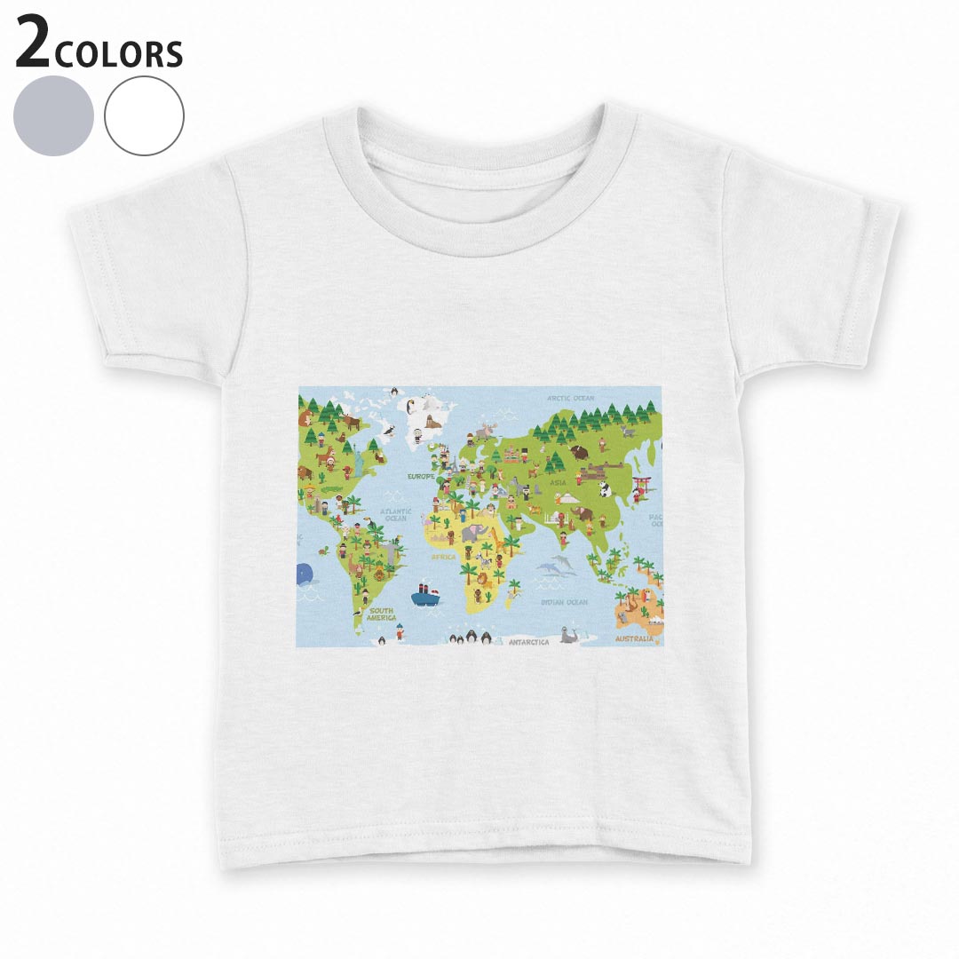 tシャツ キッズ 半袖 白地 灰色 ホワイト グレー デザイン 90 100 110 120 130 140 150 Tシャツ ティーシャツ T shirt上記で使用したデザインTシャツはこちら▼キッズ用Tシャツ　グレー・ホワイト全デザイン...