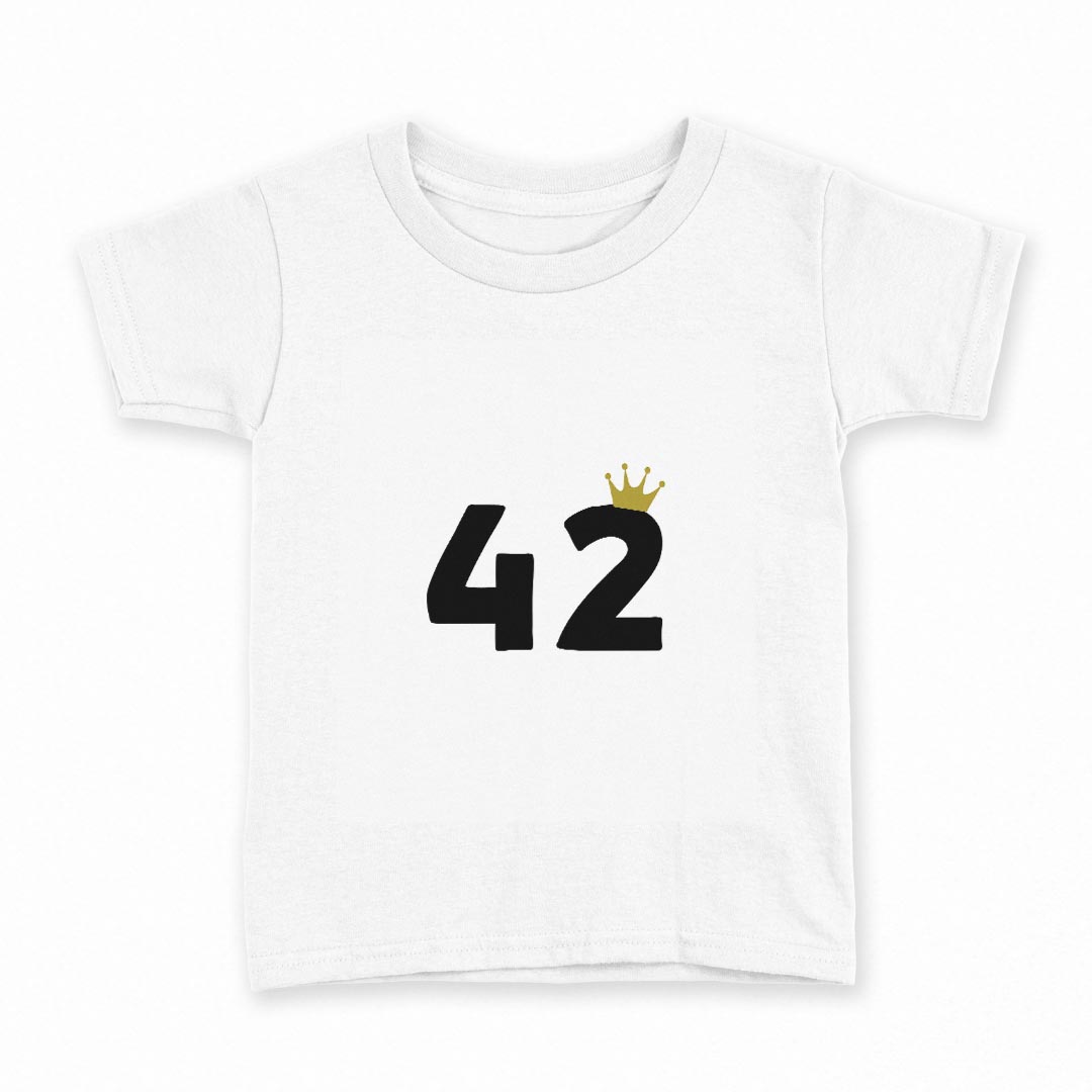 tシャツ キッズ 半袖 白地 灰色 ホワイト グレー デザイン 90 Tシャツ ティーシャツ T shirt上記で使用したデザインTシャツはこちら同じデザインの各サイズはこちらから▼　▼　▼　▼　▼ ▼キッズ用Tシャツ　グレー・ホワイト全デ...