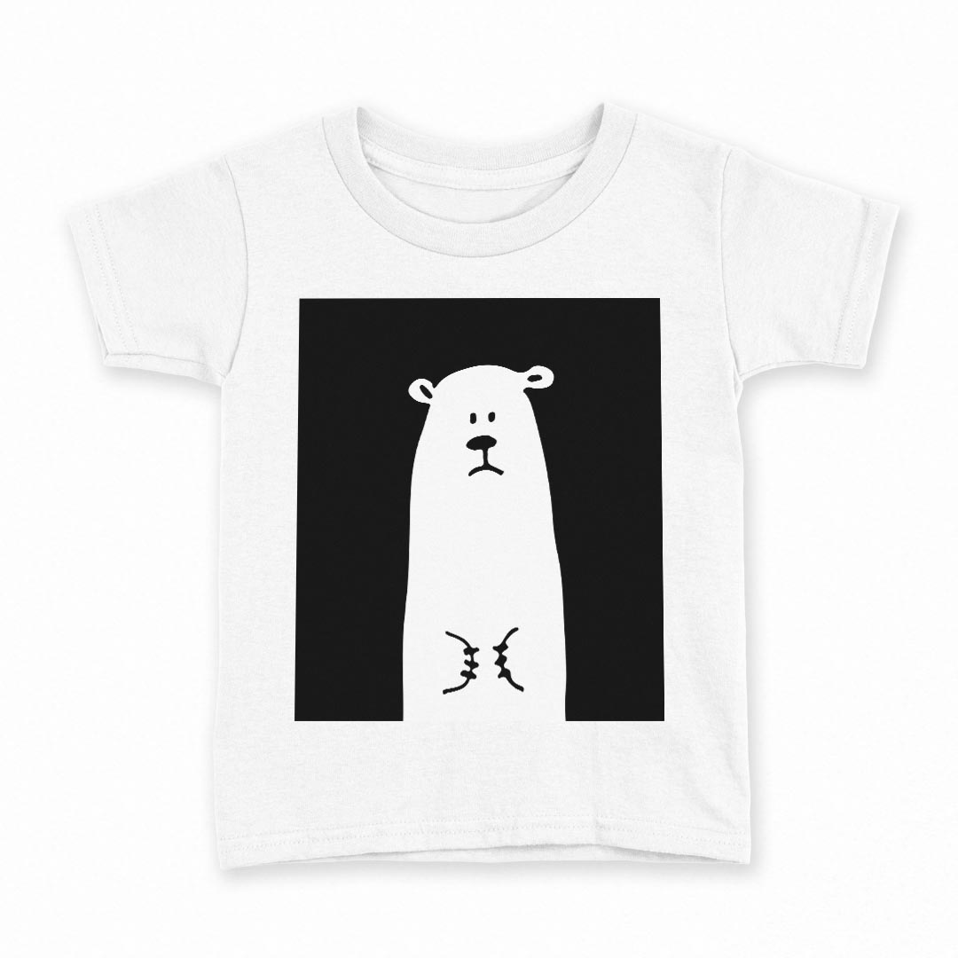 tシャツ キッズ 半袖 白地 灰色 ホワイト グレー デザイン 90 Tシャツ ティーシャツ T shirt上記で使用したデザインTシャツはこちら同じデザインの各サイズはこちらから▼　▼　▼　▼　▼ ▼キッズ用Tシャツ　グレー・ホワイト全デ...