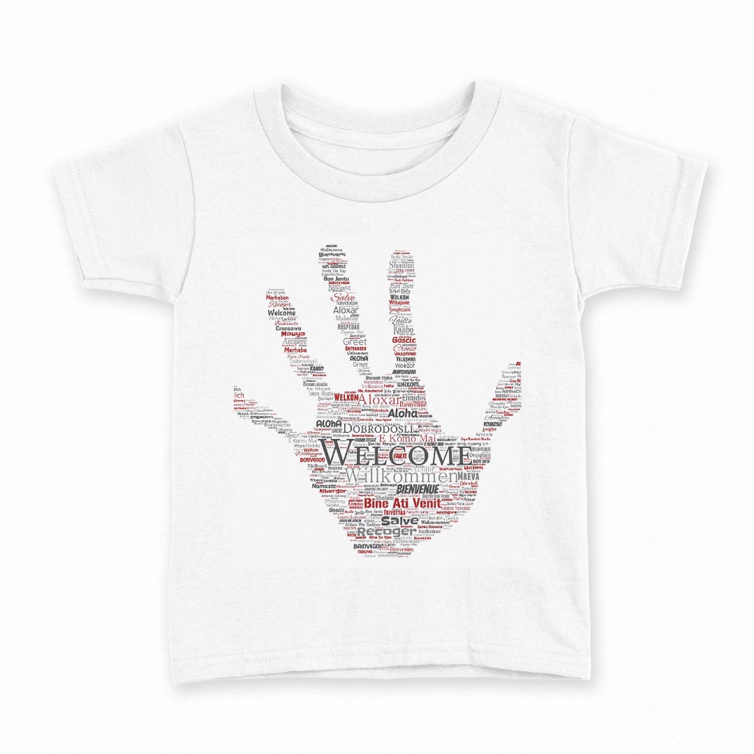 tシャツ キッズ 半袖 白地 灰色 ホワイト グレー デザイン 90 Tシャツ ティーシャツ T shirt上記で使用したデザインTシャツはこちら同じデザインの各サイズはこちらから▼　▼　▼　▼　▼ ▼キッズ用Tシャツ　グレー・ホワイト全デ...