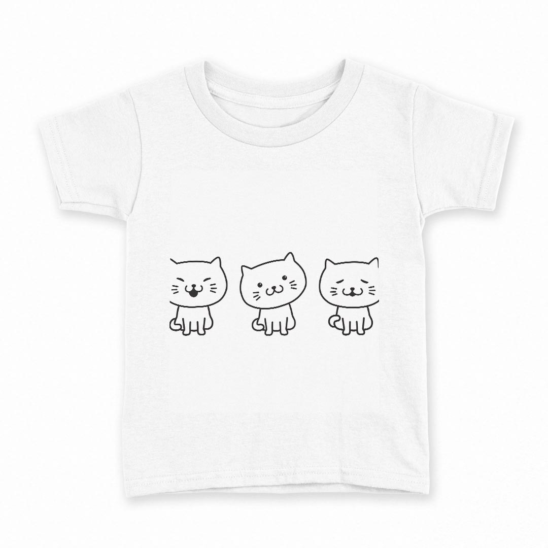 tシャツ キッズ 半袖 白地 灰色 ホワイト グレー デザイン 90 Tシャツ ティーシャツ T shirt上記で使用したデザインTシャツはこちら同じデザインの各サイズはこちらから▼　▼　▼　▼　▼ ▼キッズ用Tシャツ　グレー・ホワイト全デ...