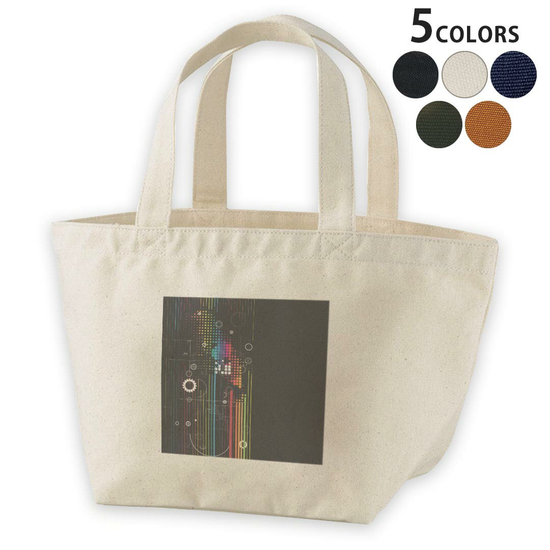 デザインランチバッグ キャンバス デイパック バッグ レディースバッグ トートバッグ ナチュラル 黒 black エコバッグ▼ランチバッグ全デザインはこちらから▼商品特徴・16000デザインから選べる！ランチバッグ！ ・洗濯も赤ちゃんにも安...