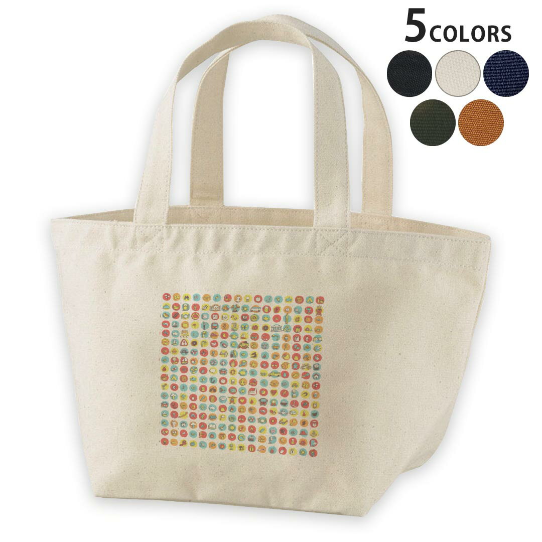 デザインランチバッグ キャンバス デイパック バッグ レディースバッグ トートバッグ ナチュラル 黒 black エコバッグ▼ランチバッグ全デザインはこちらから▼商品特徴・16000デザインから選べる！ランチバッグ！ ・洗濯も赤ちゃんにも安...