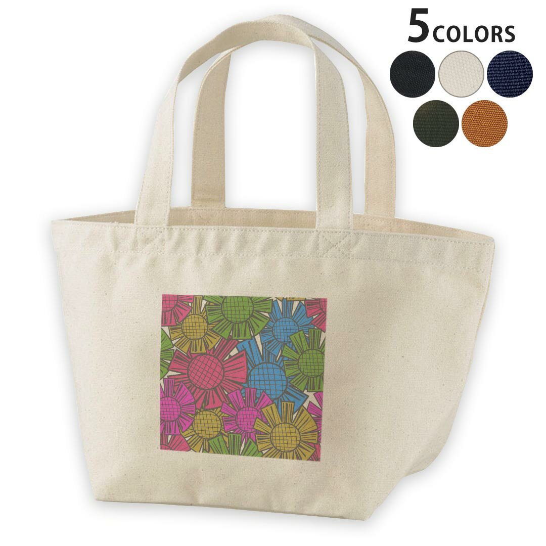 デザインランチバッグ キャンバス デイパック バッグ レディースバッグ トートバッグ ナチュラル 黒 black エコバッグ▼ランチバッグ全デザインはこちらから▼商品特徴・16000デザインから選べる！ランチバッグ！ ・洗濯も赤ちゃんにも安...