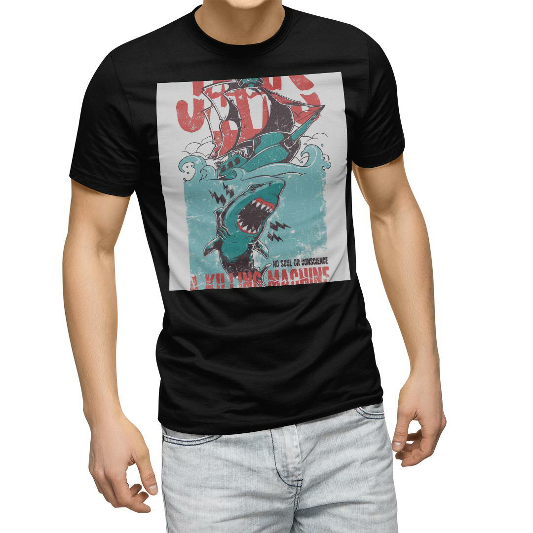 tシャツ メンズ 半袖 ブラック デザイン XS S M L XL 2XL Tシャツ ティーシャツ T shirt　黒 上記で使用したデザインTシャツはこちら▼男性用半袖Tシャツ　ブラック全デザインはこちらから▼▼男性用半袖Tシャツ　ホワイ...