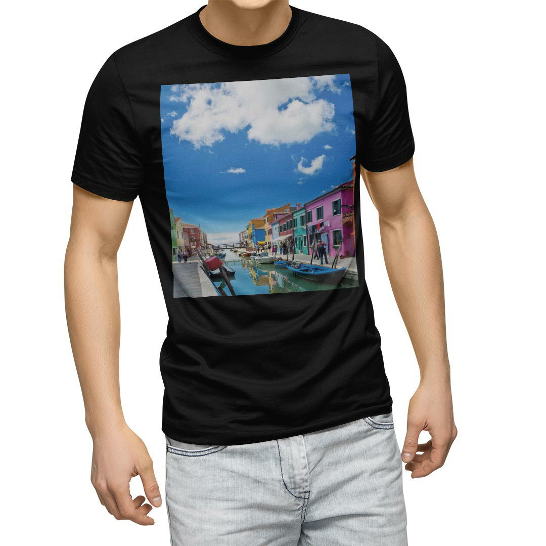 tシャツ メンズ 半袖 ブラック デザイン XS S M L XL 2XL Tシャツ ティーシャツ T shirt　黒 上記で使用したデザインTシャツはこちら▼男性用半袖Tシャツ　ブラック全デザインはこちらから▼▼男性用半袖Tシャツ　ホワイ...