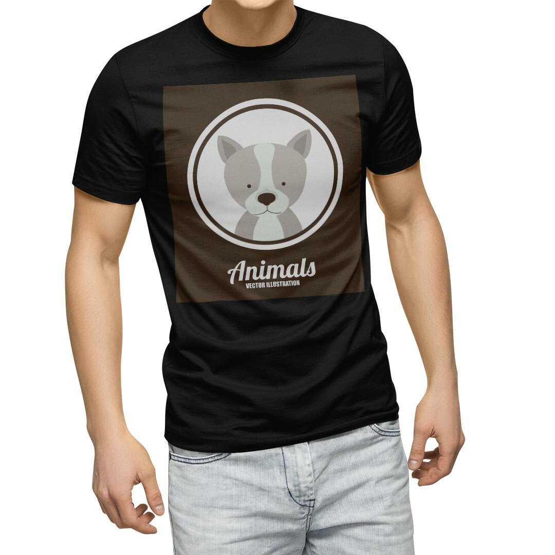 tシャツ メンズ 半袖 ブラック デザイン XS S M L XL 2XL Tシャツ ティーシャツ T shirt　黒 上記で使用したデザインTシャツはこちら▼男性用半袖Tシャツ　ブラック全デザインはこちらから▼▼男性用半袖Tシャツ　ホワイ...