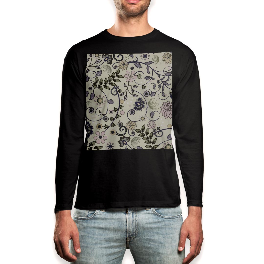 ロング tシャツ メンズ 長袖 ブラック デザイン XS S M L XL 2XL ロンT ティーシャツ 黒 black T shirt long sleeve▼男性用ロングTシャツ ブラック全デザインはこちらから▼▼男性用ロングTシャツ ...