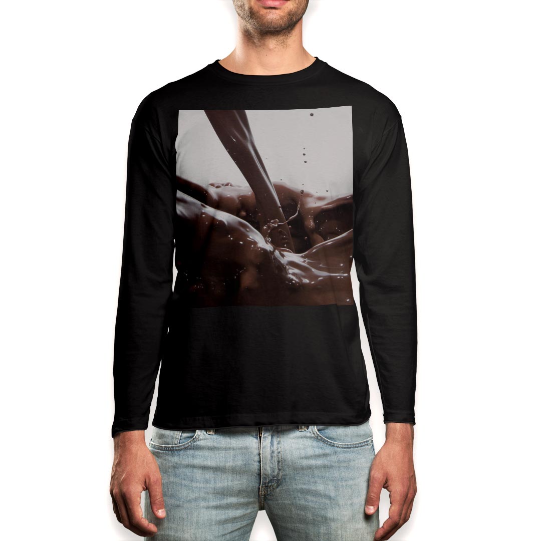 ロング tシャツ メンズ 長袖 ブラック デザイン XS S M L XL 2XL ロンT ティーシャツ 黒 black T shirt long sleeve▼男性用ロングTシャツ ブラック全デザインはこちらから▼▼男性用ロングTシャツ ...