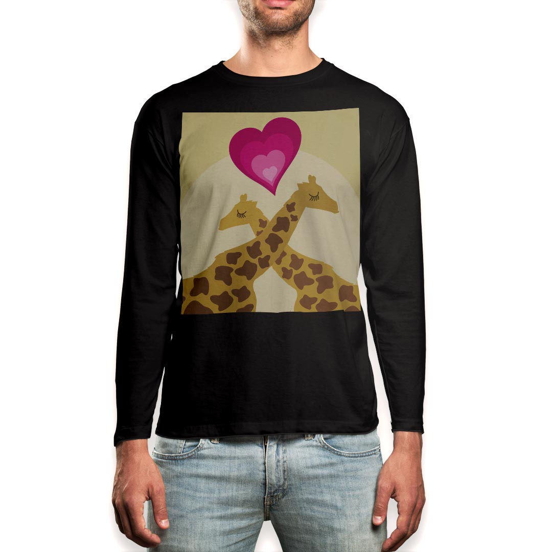 ロング tシャツ メンズ 長袖 ブラック デザイン XS S M L XL 2XL ロンT ティーシャツ 黒 black T shirt long sleeve▼男性用ロングTシャツ ブラック全デザインはこちらから▼▼男性用ロングTシャツ ...