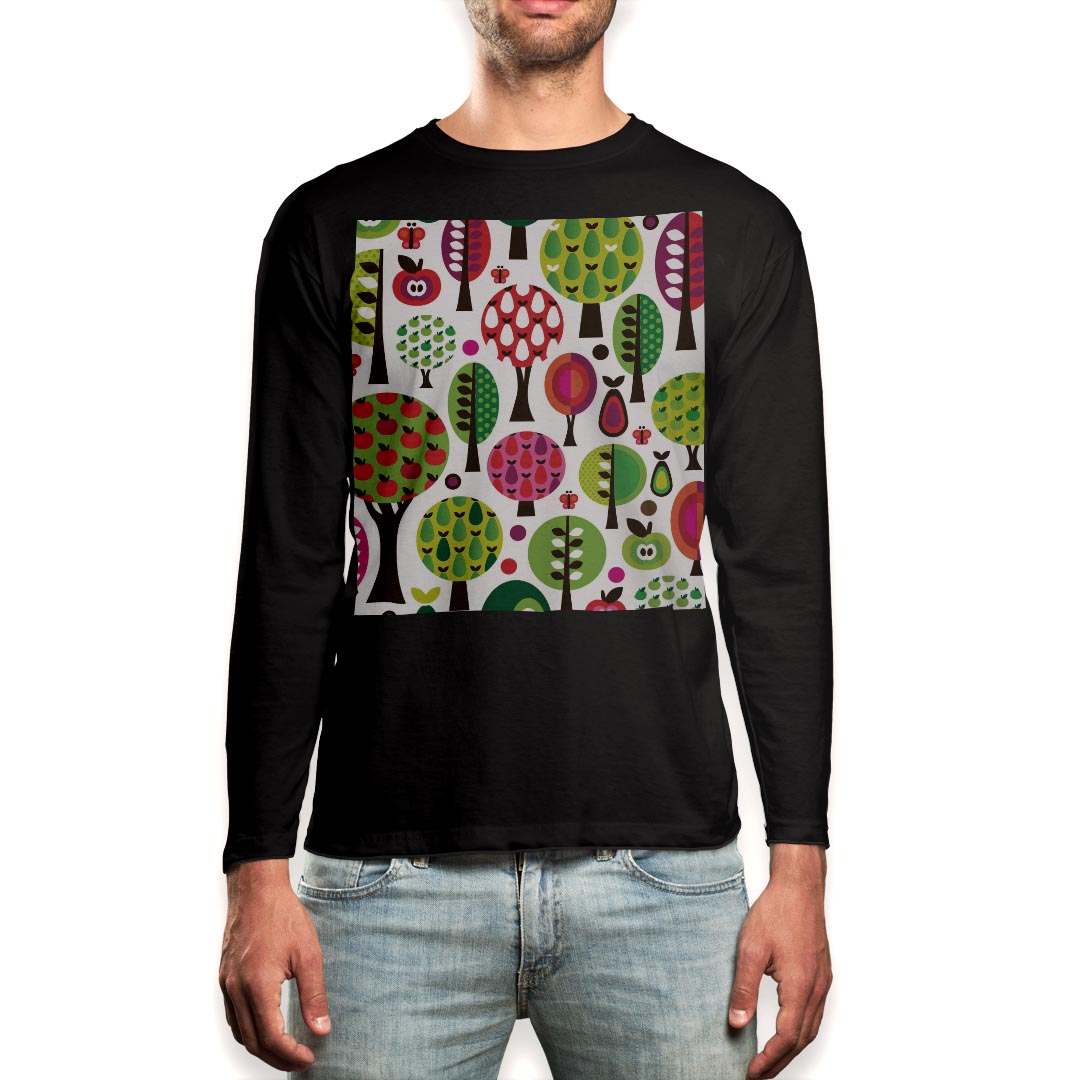 ロング tシャツ メンズ 長袖 ブラック デザイン XS S M L XL 2XL ロンT ティーシャツ 黒 black T shirt long sleeve▼男性用ロングTシャツ ブラック全デザインはこちらから▼▼男性用ロングTシャツ ...