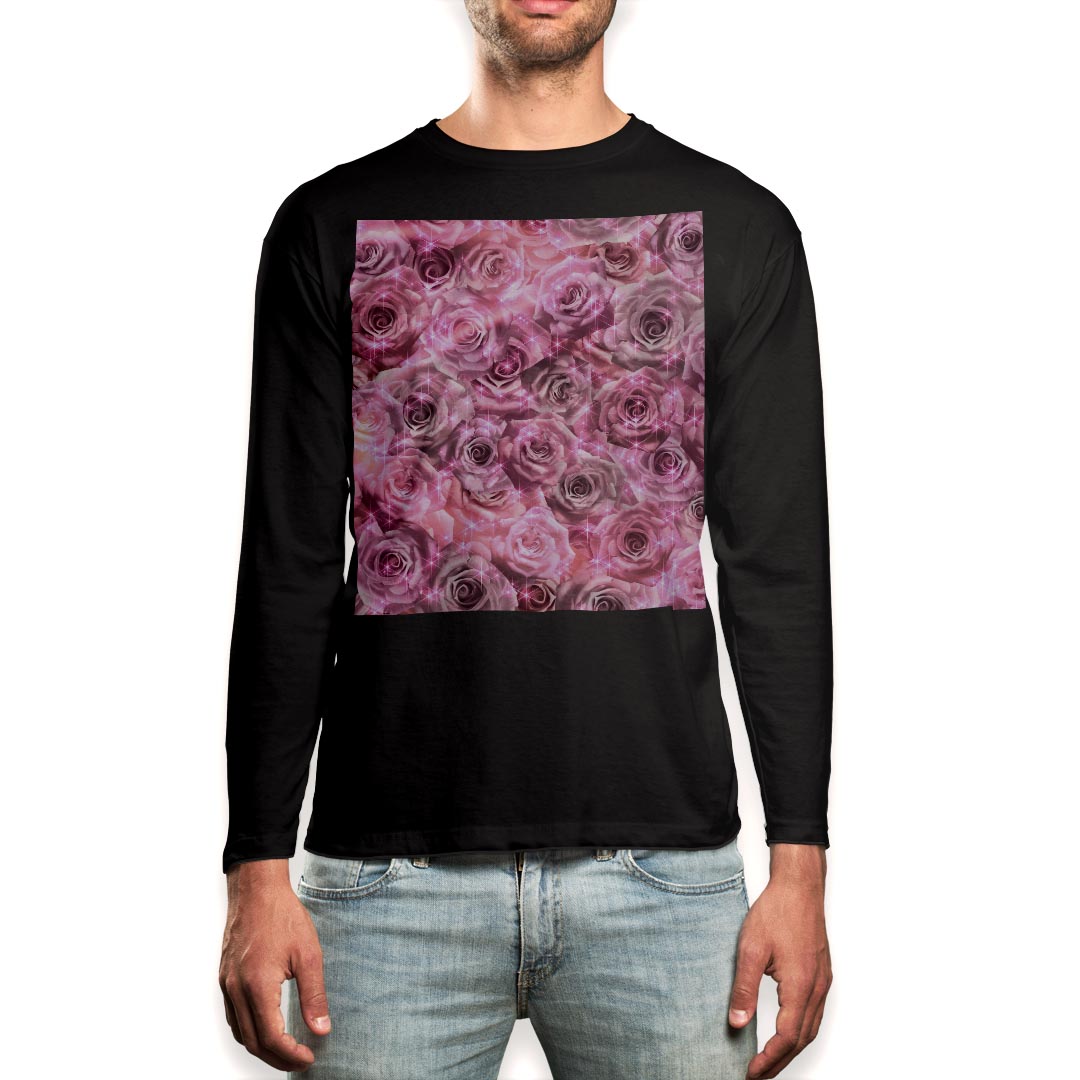 ロング tシャツ メンズ 長袖 ブラック デザイン XS S M L XL 2XL ロンT ティーシャツ 黒 black T shirt long sleeve▼男性用ロングTシャツ ブラック全デザインはこちらから▼▼男性用ロングTシャツ ...