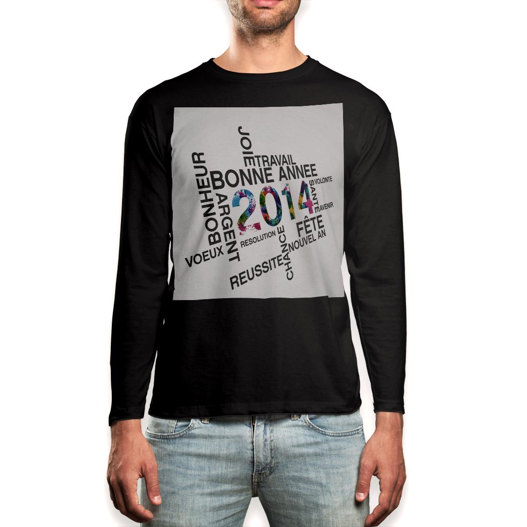 ロング tシャツ メンズ 長袖 ブラック デザイン XS S M L XL 2XL ロンT ティーシャツ 黒 black T shirt long sleeve▼男性用ロングTシャツ ブラック全デザインはこちらから▼▼男性用ロングTシャツ ...