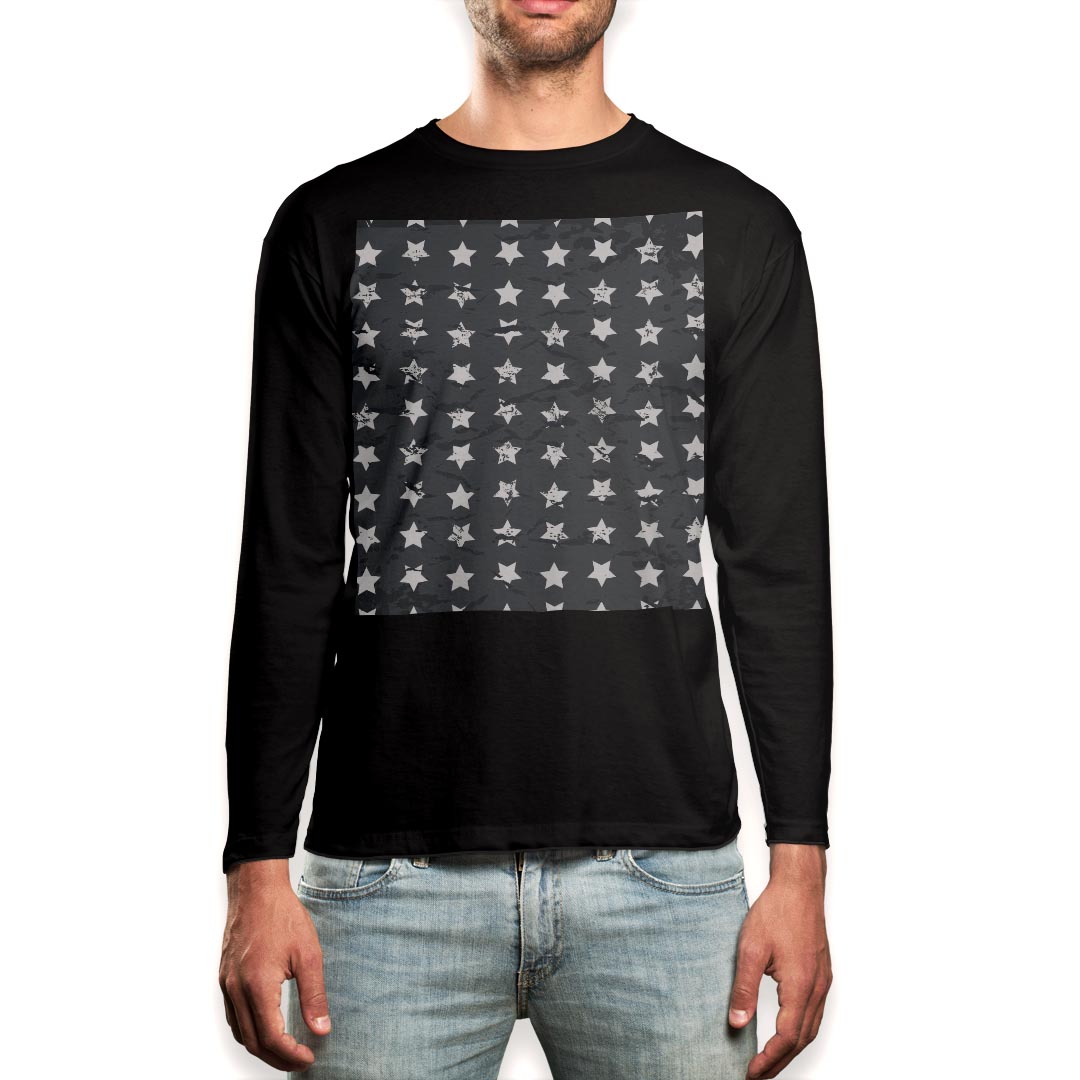 ロング tシャツ メンズ 長袖 ブラック デザイン XS S M L XL 2XL ロンT ティーシャツ 黒 black T shirt long sleeve▼男性用ロングTシャツ ブラック全デザインはこちらから▼▼男性用ロングTシャツ ...