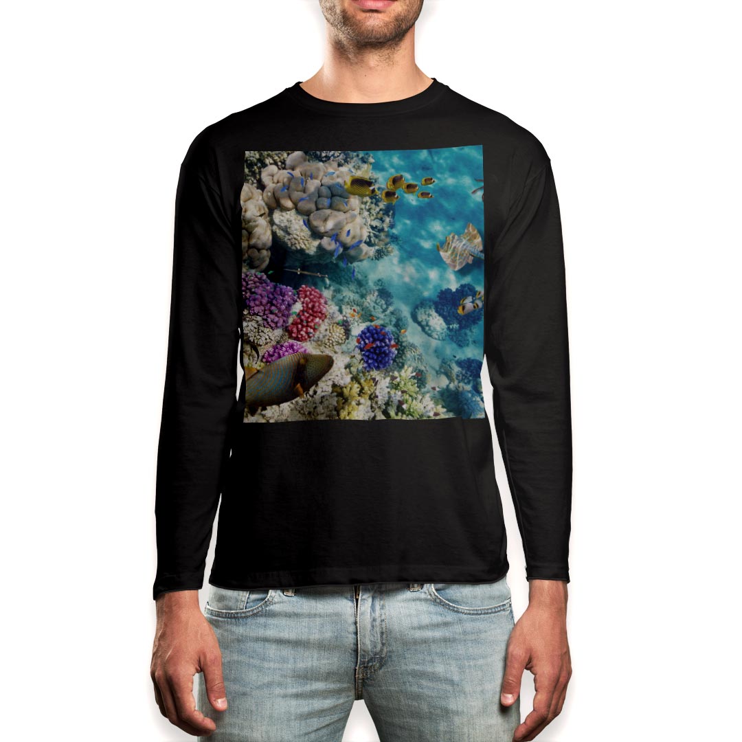 ロング tシャツ メンズ 長袖 ブラック デザイン XS S M L XL 2XL ロンT ティーシャツ 黒 black T shirt long sleeve▼男性用ロングTシャツ ブラック全デザインはこちらから▼▼男性用ロングTシャツ ...
