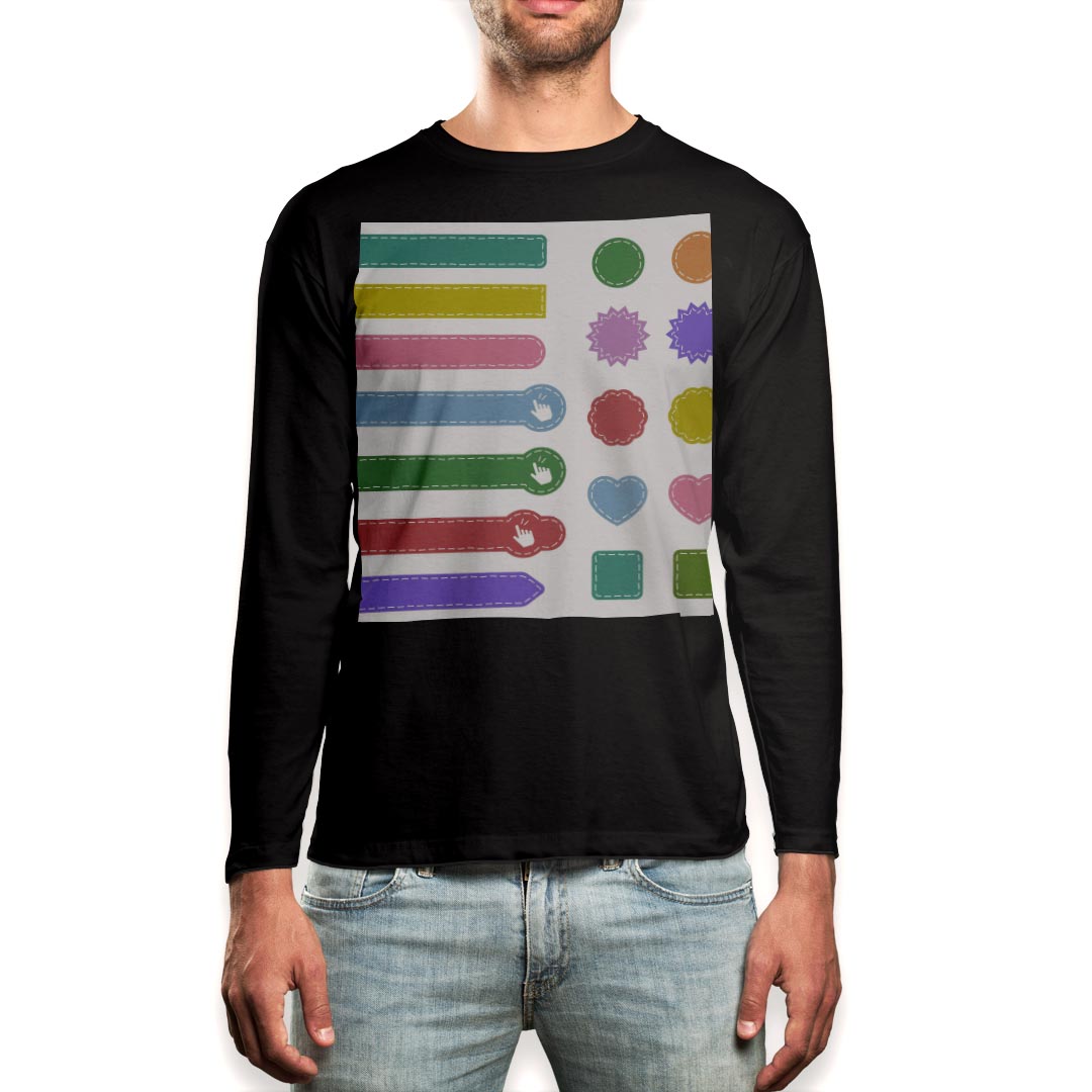 ロング tシャツ メンズ 長袖 ブラック デザイン XS S M L XL 2XL ロンT ティーシャツ 黒 black T shirt long sleeve▼男性用ロングTシャツ ブラック全デザインはこちらから▼▼男性用ロングTシャツ ...