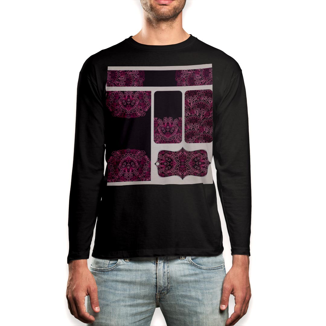 ロング tシャツ メンズ 長袖 ブラック デザイン XS S M L XL 2XL ロンT ティーシャツ 黒 black T shirt long sleeve▼男性用ロングTシャツ ブラック全デザインはこちらから▼▼男性用ロングTシャツ ...