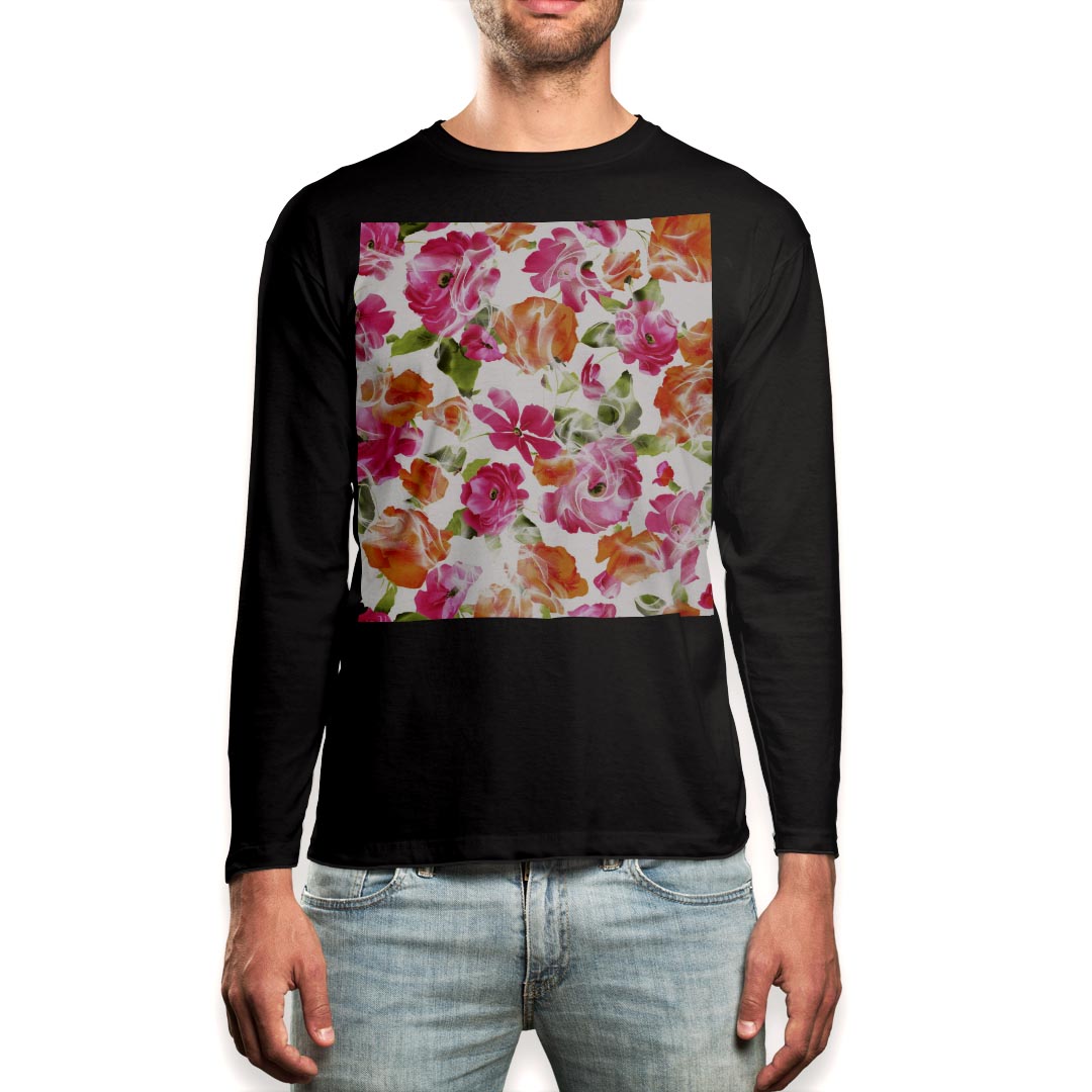 ロング tシャツ メンズ 長袖 ブラック デザイン XS S M L XL 2XL ロンT ティーシャツ 黒 black T shirt long sleeve▼男性用ロングTシャツ ブラック全デザインはこちらから▼▼男性用ロングTシャツ ...