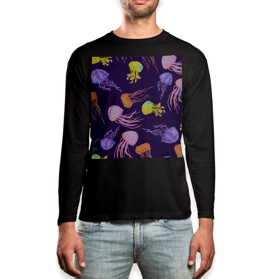ロング tシャツ メンズ 長袖 ブラック デザイン XS S M L XL 2XL ロンT ティーシャツ 黒 black T shirt long sleeve▼男性用ロングTシャツ ブラック全デザインはこちらから▼▼男性用ロングTシャツ ...