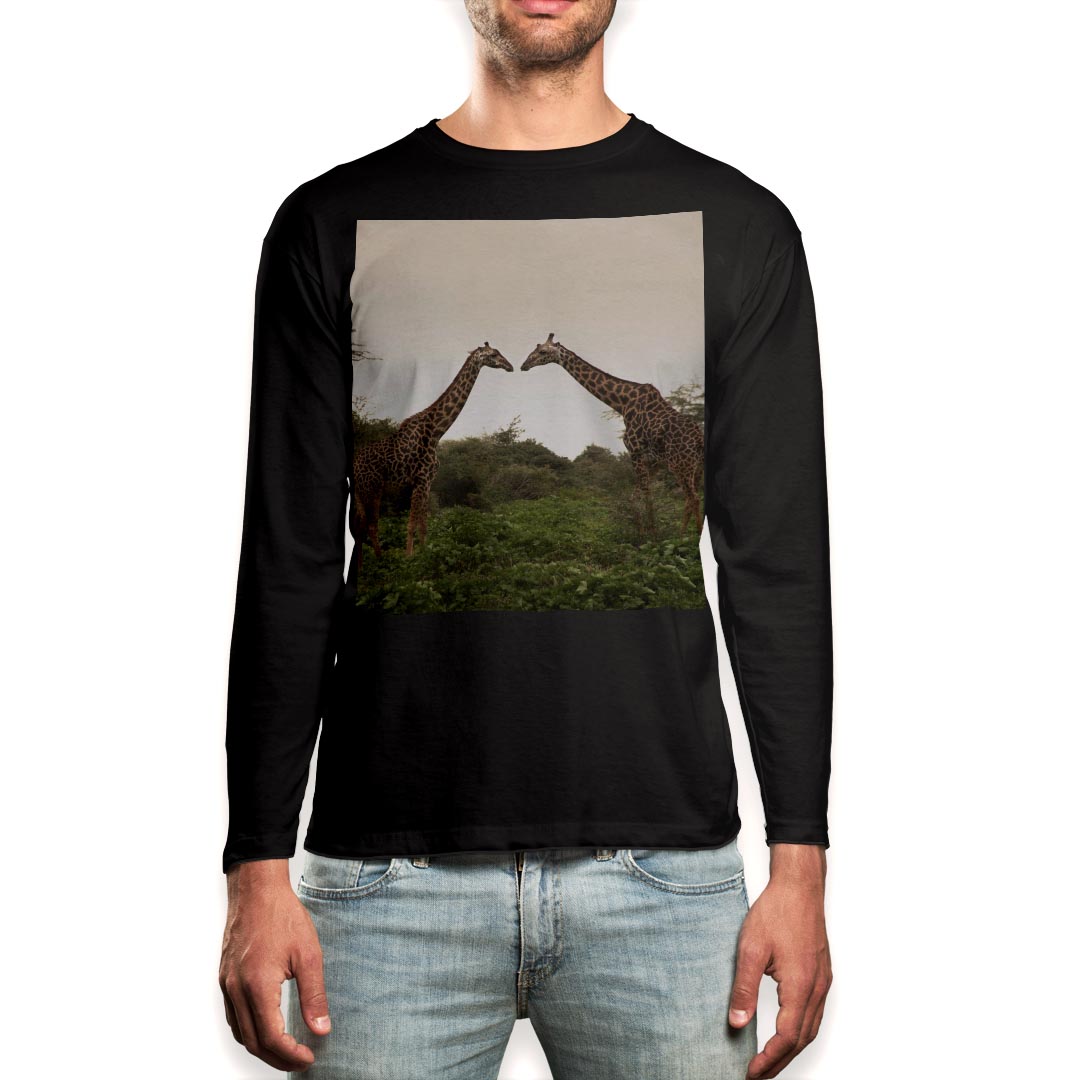 ロング tシャツ メンズ 長袖 ブラック デザイン XS S M L XL 2XL ロンT ティーシャツ 黒 black T shirt long sleeve▼男性用ロングTシャツ ブラック全デザインはこちらから▼▼男性用ロングTシャツ ...