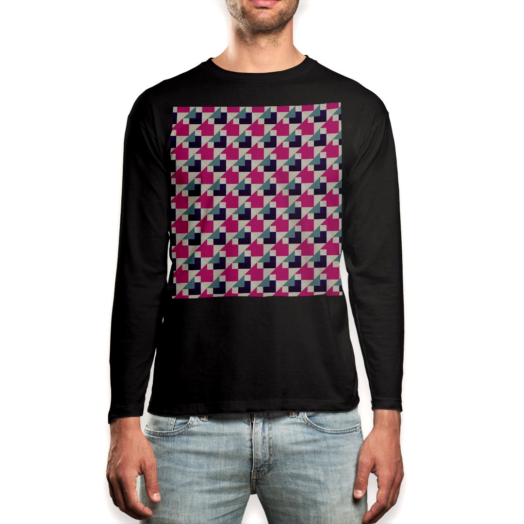 ロング tシャツ メンズ 長袖 ブラック デザイン XS S M L XL 2XL ロンT ティーシャツ 黒 black T shirt long sleeve▼男性用ロングTシャツ ブラック全デザインはこちらから▼▼男性用ロングTシャツ ...