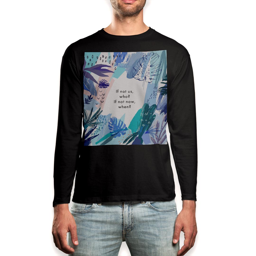 ロング tシャツ メンズ 長袖 ブラック デザイン XS S M L XL 2XL ロンT ティーシャツ 黒 black T shirt long sleeve▼男性用ロングTシャツ ブラック全デザインはこちらから▼▼男性用ロングTシャツ ...