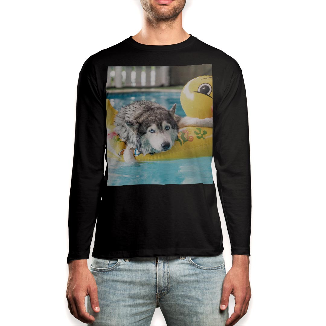 ロング tシャツ メンズ 長袖 ブラック デザイン XS S M L XL 2XL ロンT ティーシャツ 黒 black T shirt long sleeve▼男性用ロングTシャツ ブラック全デザインはこちらから▼▼男性用ロングTシャツ ...