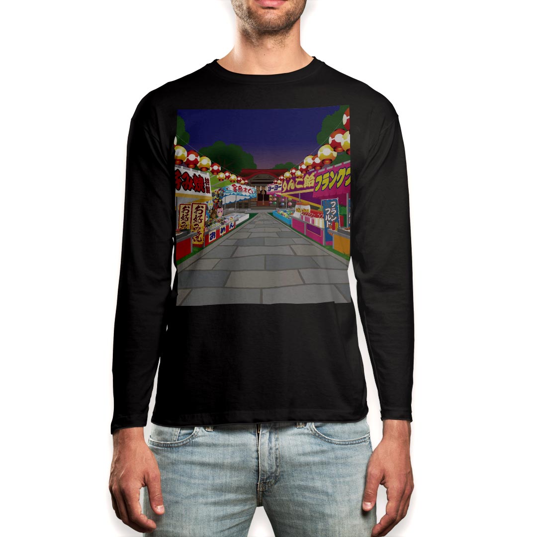 ロング tシャツ メンズ 長袖 ブラック デザイン XS S M L XL 2XL ロンT ティーシャツ 黒 black T shirt long sleeve▼男性用ロングTシャツ ブラック全デザインはこちらから▼▼男性用ロングTシャツ ...