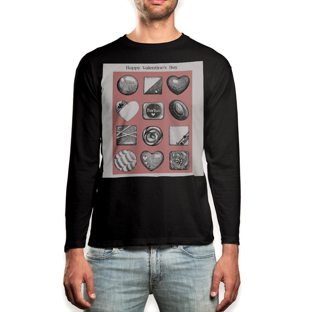 ロング tシャツ メンズ 長袖 ブラック デザイン XS S M L XL 2XL ロンT ティーシャツ 黒 black T shirt long sleeve▼男性用ロングTシャツ ブラック全デザインはこちらから▼▼男性用ロングTシャツ ...