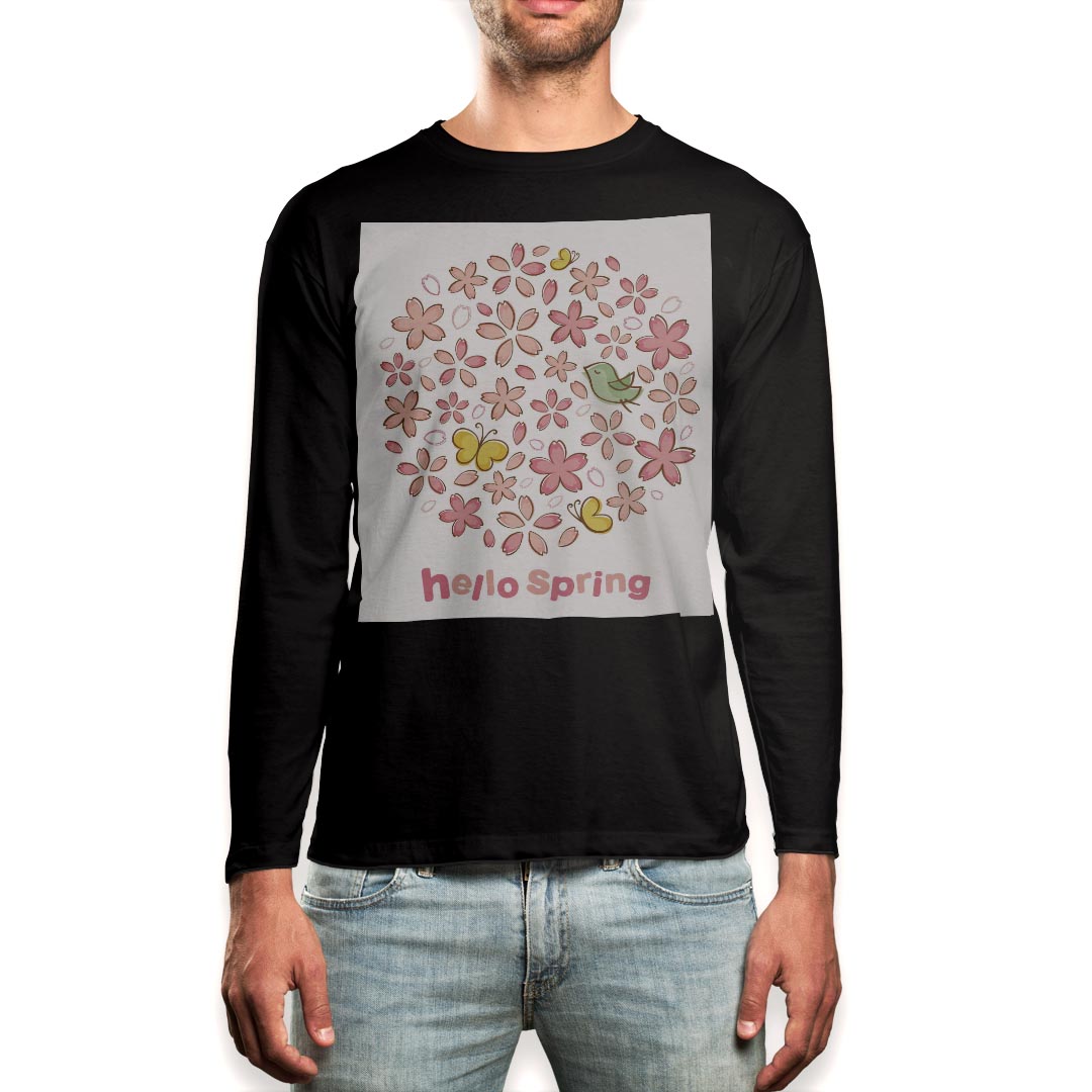 ロング tシャツ メンズ 長袖 ブラック デザイン XS S M L XL 2XL ロンT ティーシャツ 黒 black T shirt long sleeve▼男性用ロングTシャツ ブラック全デザインはこちらから▼▼男性用ロングTシャツ ...