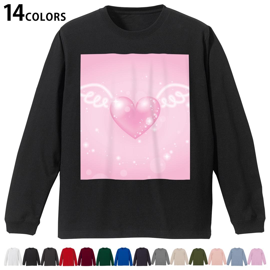 選べる14カラー tシャツ メンズ レディース ユニセックス unisex 長袖 デザイン XS S M L XL 2XL Tシャツ ティーシャツ T shirtホワイト ミックスグレー ブラック レッド バーガンディ アイビーグリーン ロ...