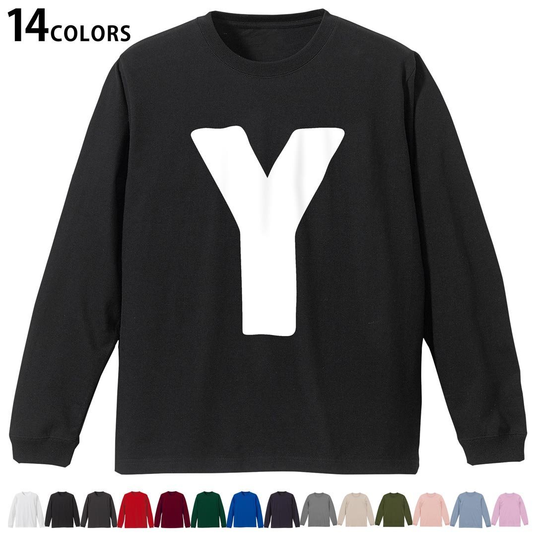 選べる14カラー tシャツ メンズ レディース ユニセックス unisex 長袖 デザイン XS S M L XL 2XL Tシャツ ティーシャツ T shirtホワイト ミックスグレー ブラック レッド バーガンディ アイビーグリーン ロ...