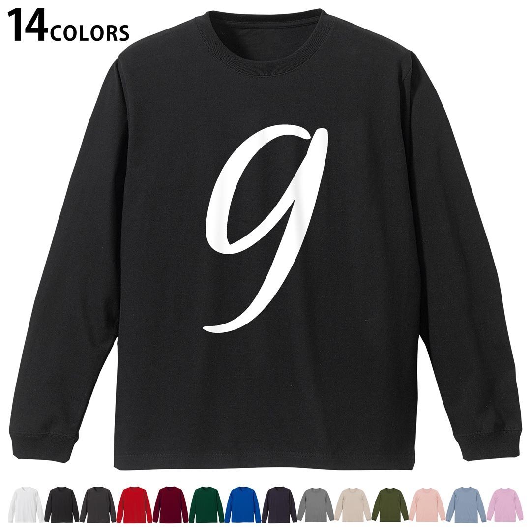 選べる14カラー tシャツ メンズ レディース ユニセックス unisex 長袖 デザイン XS S M L XL 2XL Tシャツ ティーシャツ T shirtホワイト ミックスグレー ブラック レッド バーガンディ アイビーグリーン ロ...