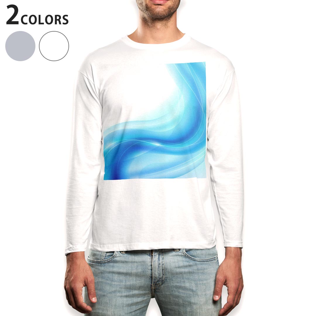 ロング tシャツ メンズ 長袖 ホワイト グレー デザイン XS S M L XL 2XL Tシャツ ティーシャツ T shirt long sleeve上記で使用したデザインTシャツはこちら▼男性用ロングTシャツ全デザインはこちらから▼商...
