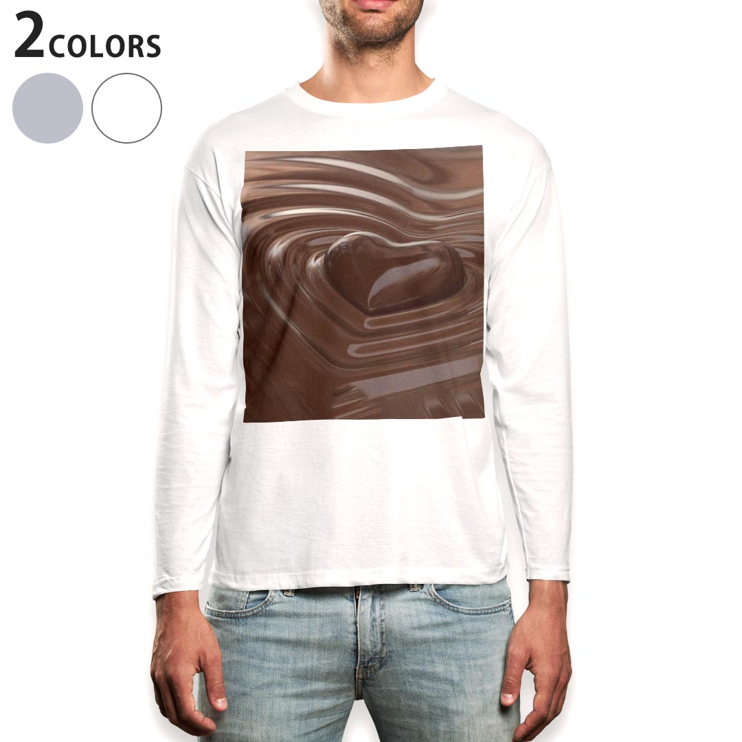 ロング tシャツ メンズ 長袖 ホワイト グレー デザイン XS S M L XL 2XL Tシャツ ティーシャツ T shirt long sleeve上記で使用したデザインTシャツはこちら▼男性用ロングTシャツ全デザインはこちらから▼商...