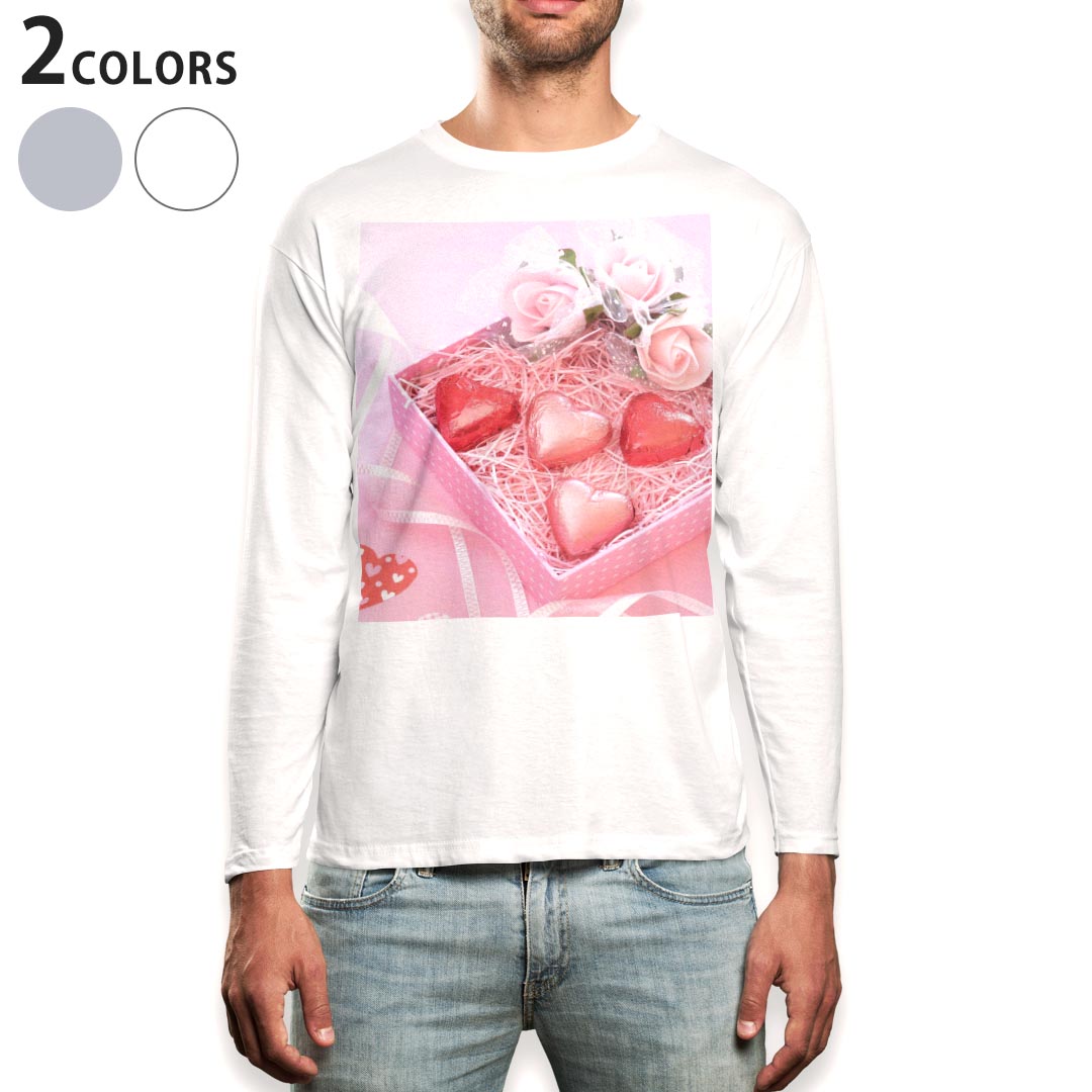 ロング tシャツ メンズ 長袖 ホワイト グレー デザイン XS S M L XL 2XL Tシャツ ティーシャツ T shirt long sleeve上記で使用したデザインTシャツはこちら▼男性用ロングTシャツ全デザインはこちらから▼商...